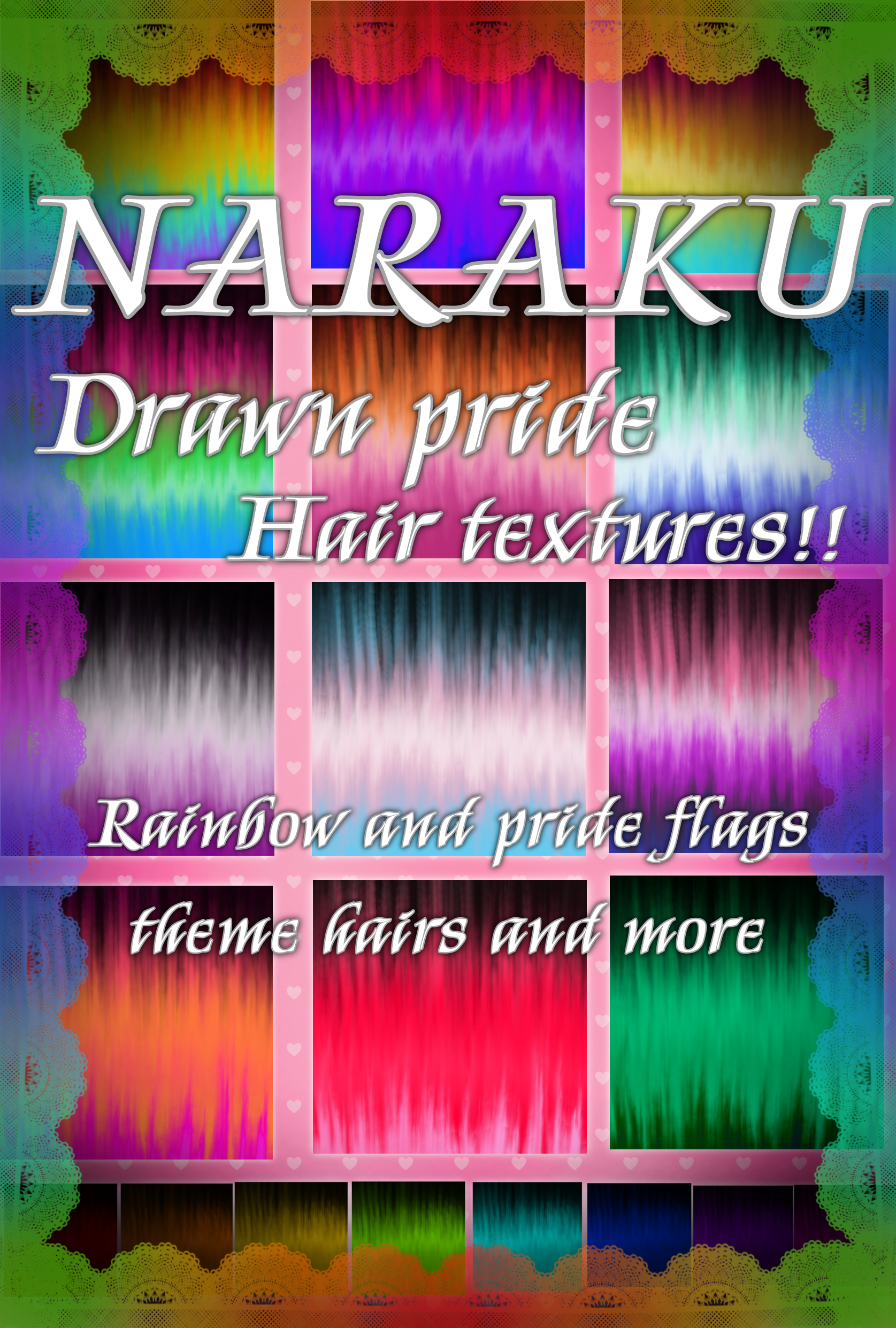🏳️‍🌈𝒫𝑅𝐼𝒟𝐸 𝐻𝒜𝐼𝑅 𝒯𝐸𝒳𝒯𝒰𝑅𝐸𝒮 | 5$ | 𝒽𝒶𝓃𝒹 𝒹𝓇𝒶𝓌𝓃🏳️‍🌈 - Payhip