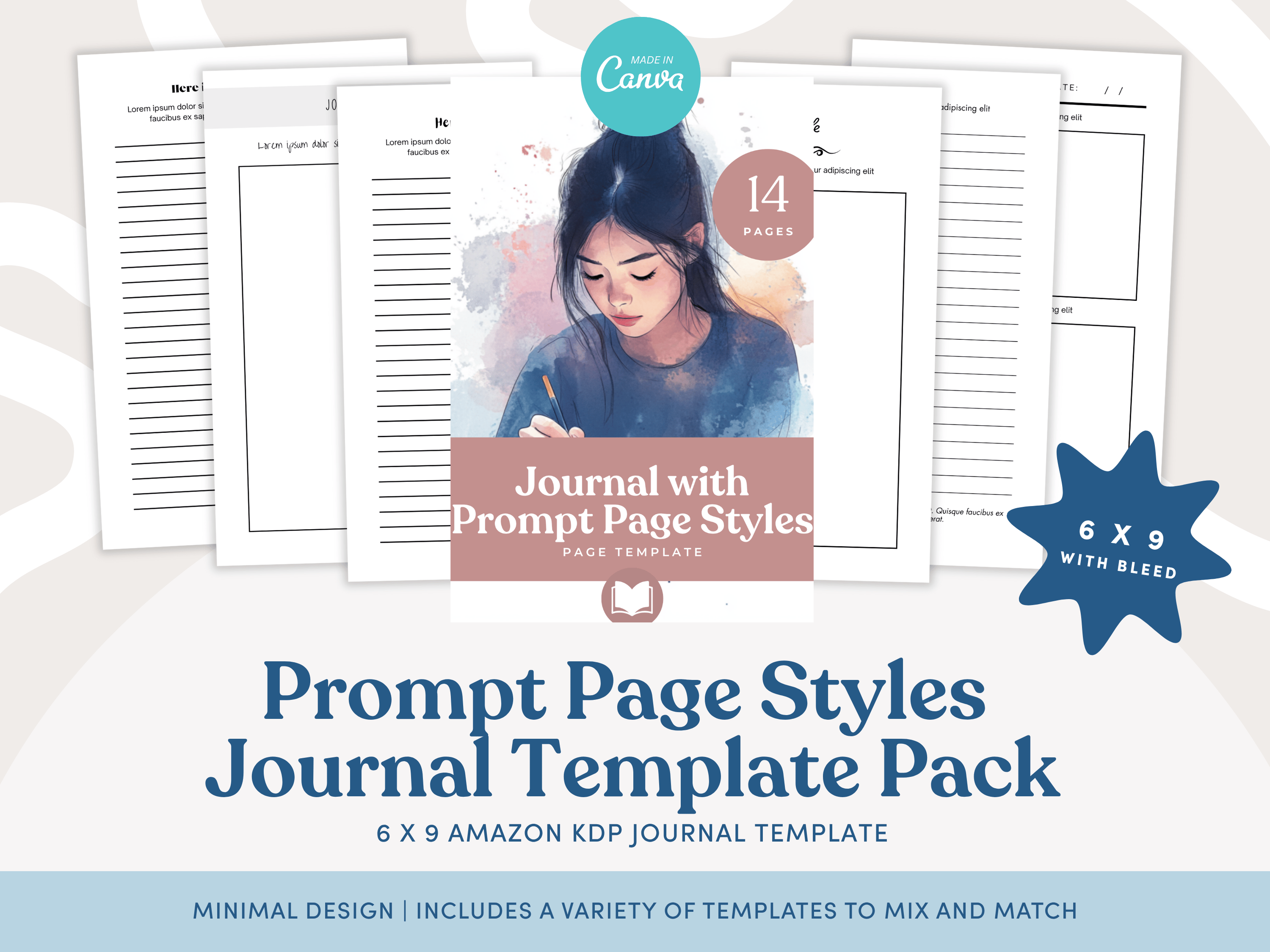 Prompt Page Styles for Journals