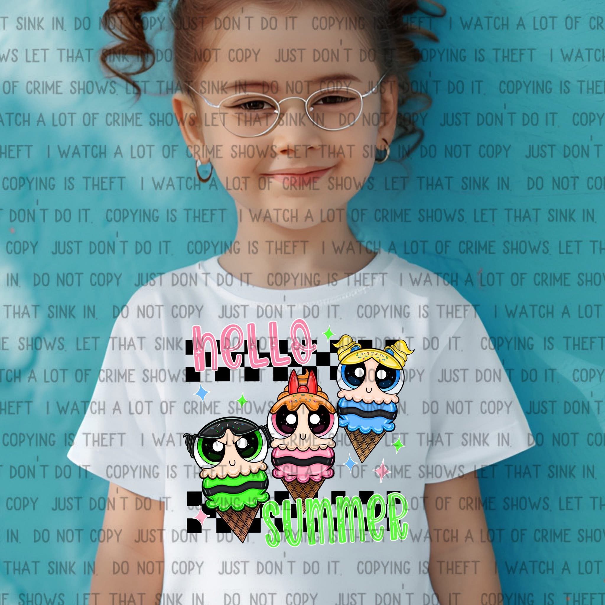 Hello summer ice cream characters 2 - Payhip