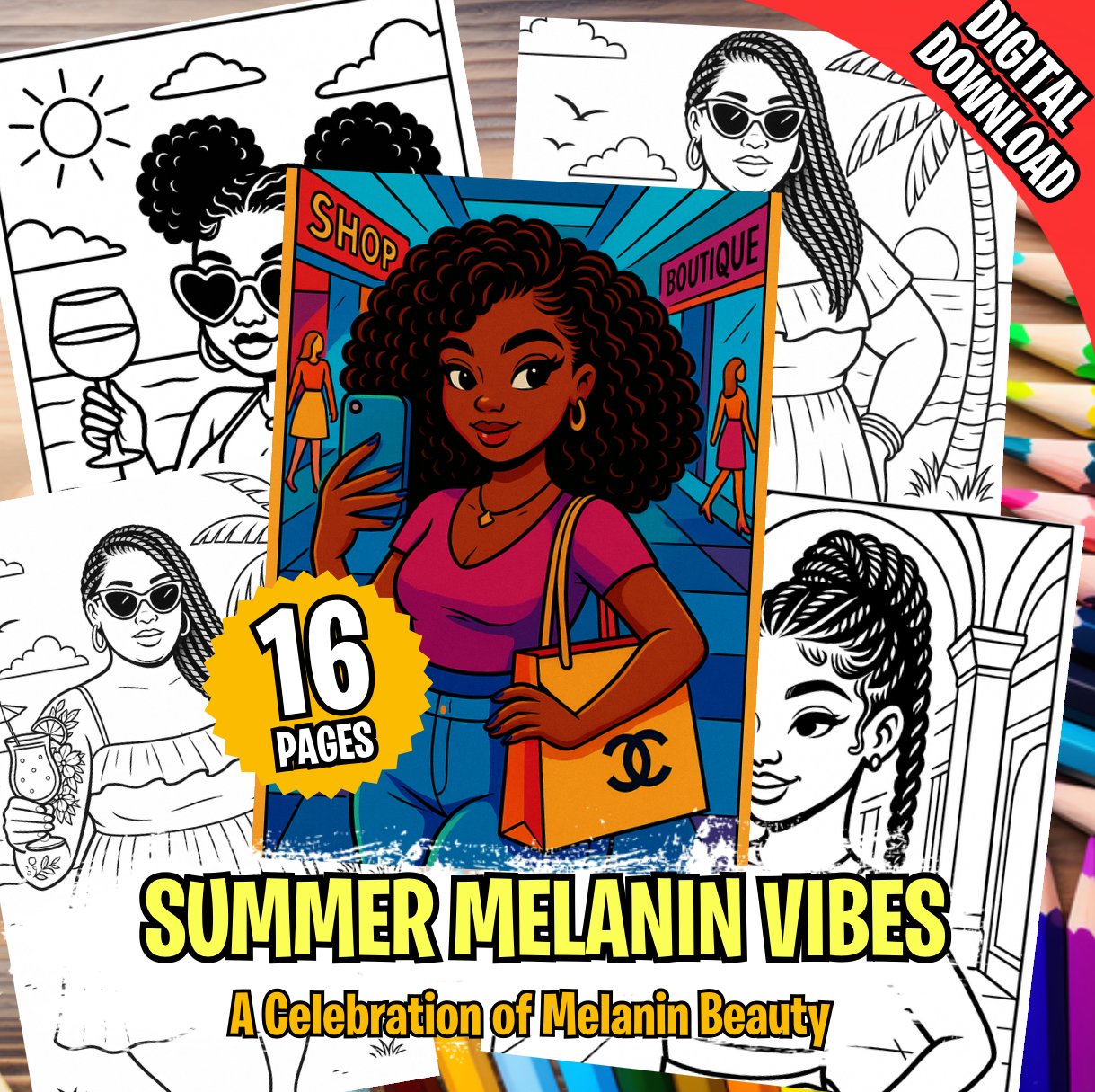 Melanin Summer Vibes - Payhip