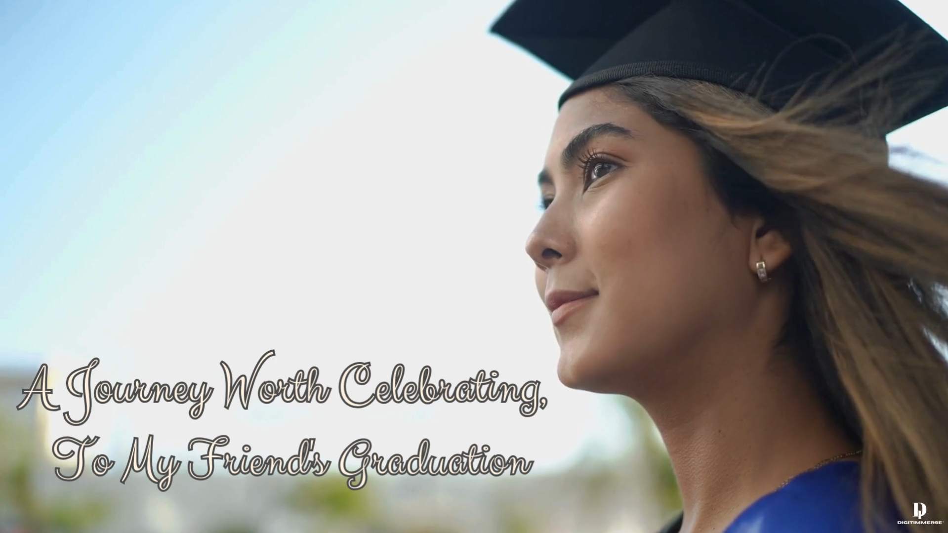 Ecard for Graduation Day - Title: A Journey Worth Celebrating, To My ...