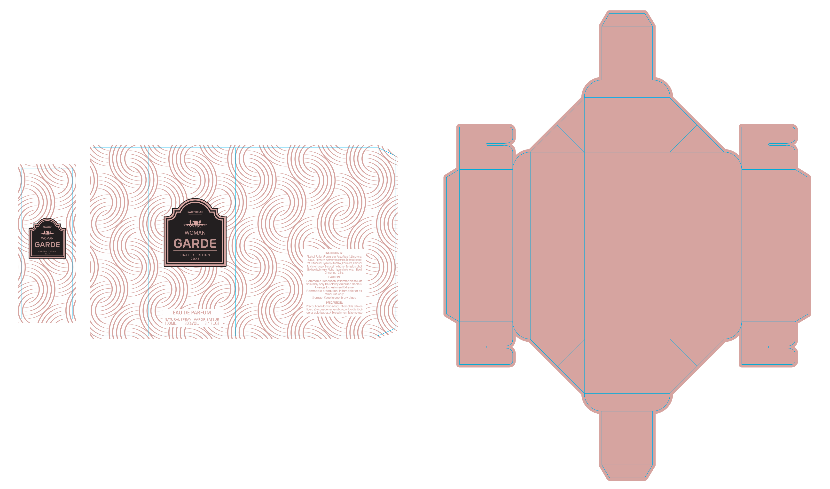 Garde Tray with Sleeve Packaging Design Template - Payhip