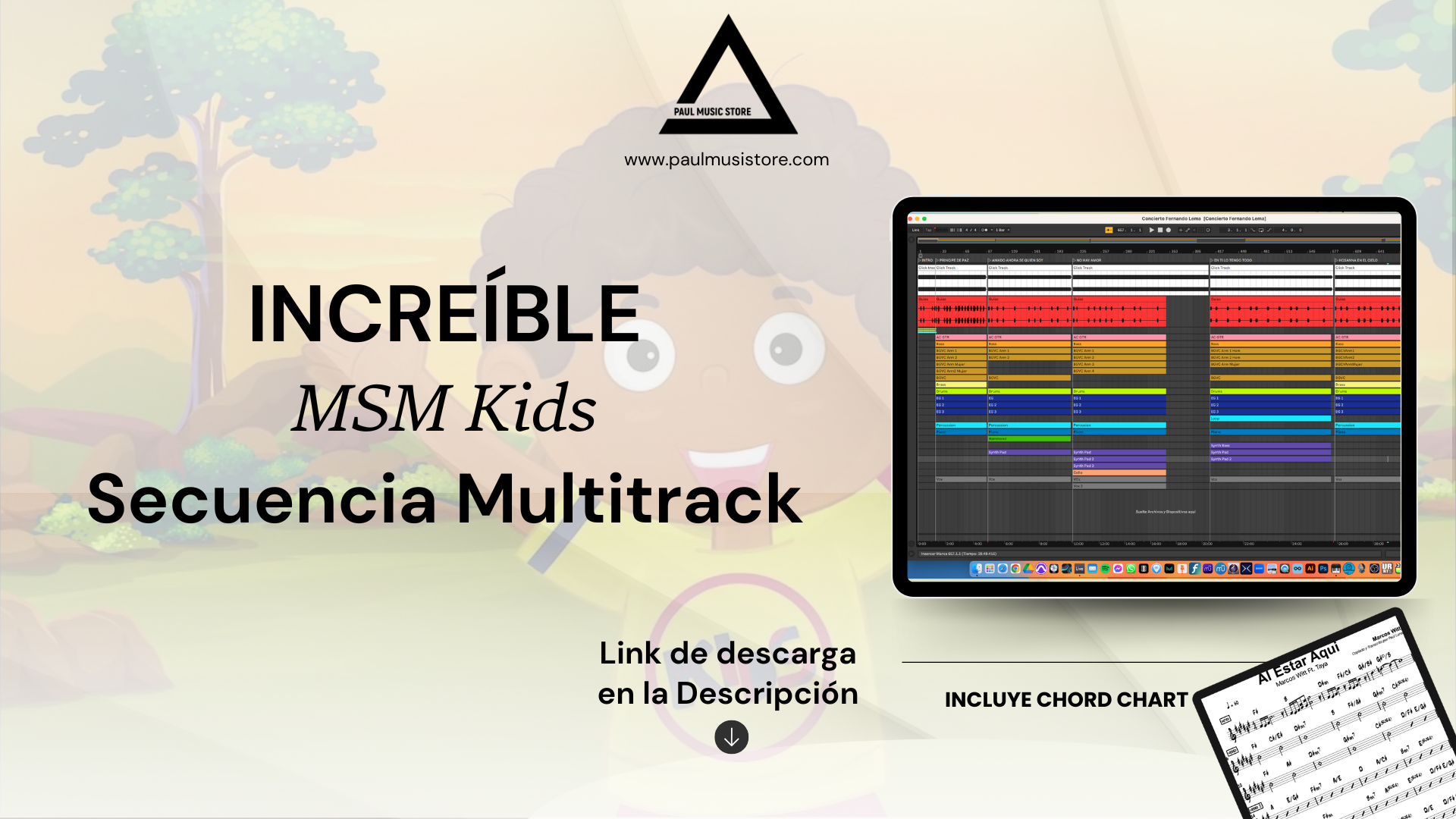 Increíble - MSM Kids - Multitrack