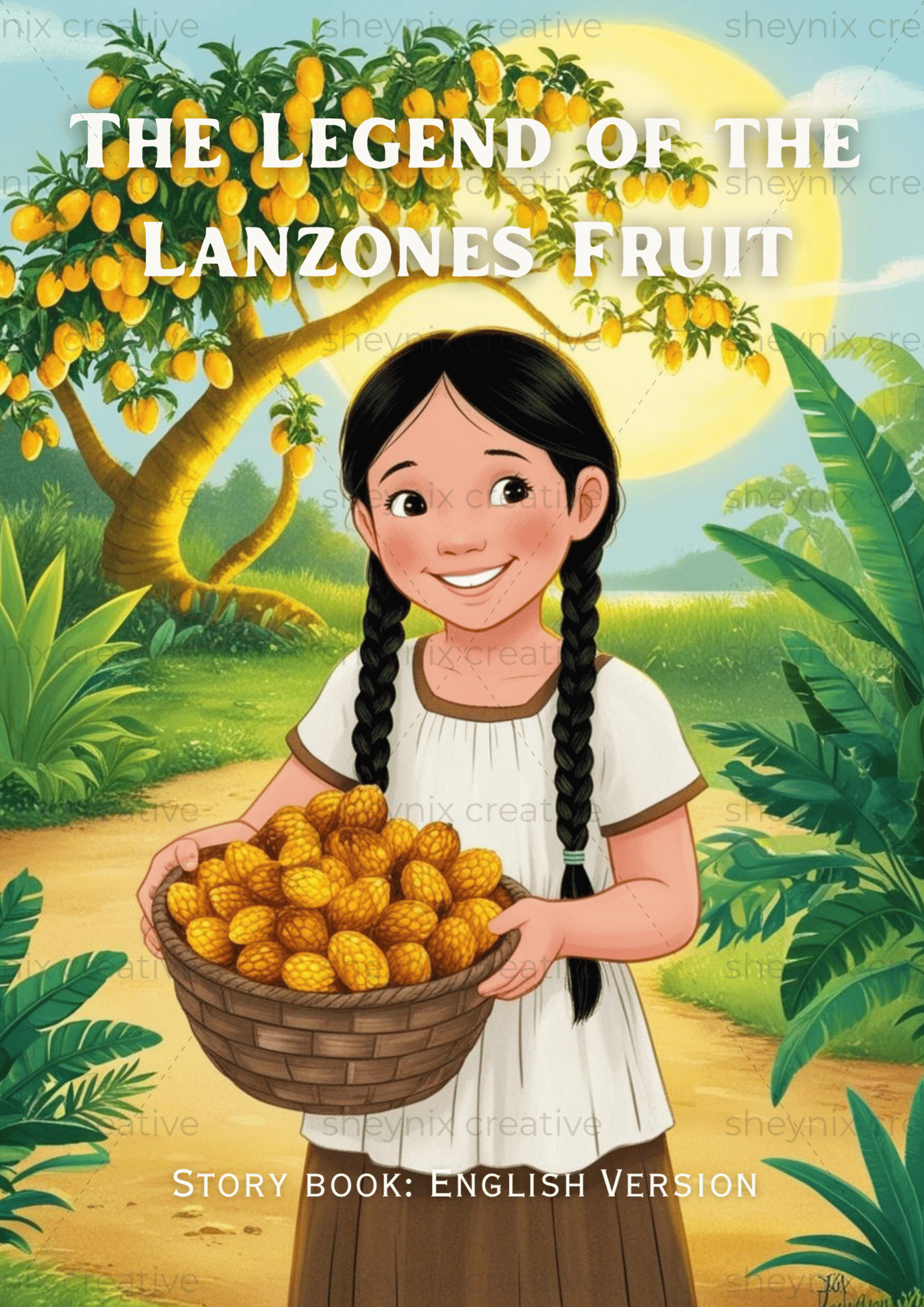THE LEGEND OF THE LANZONES FRUIT (ENGLISH VERSION) A Magical Filipino ...