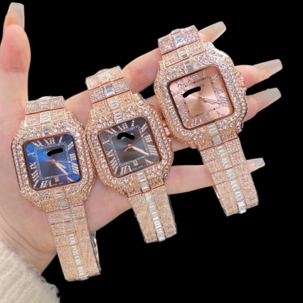 Cartier inspired | colored face rose gold bezel | 4 styles - Payhip