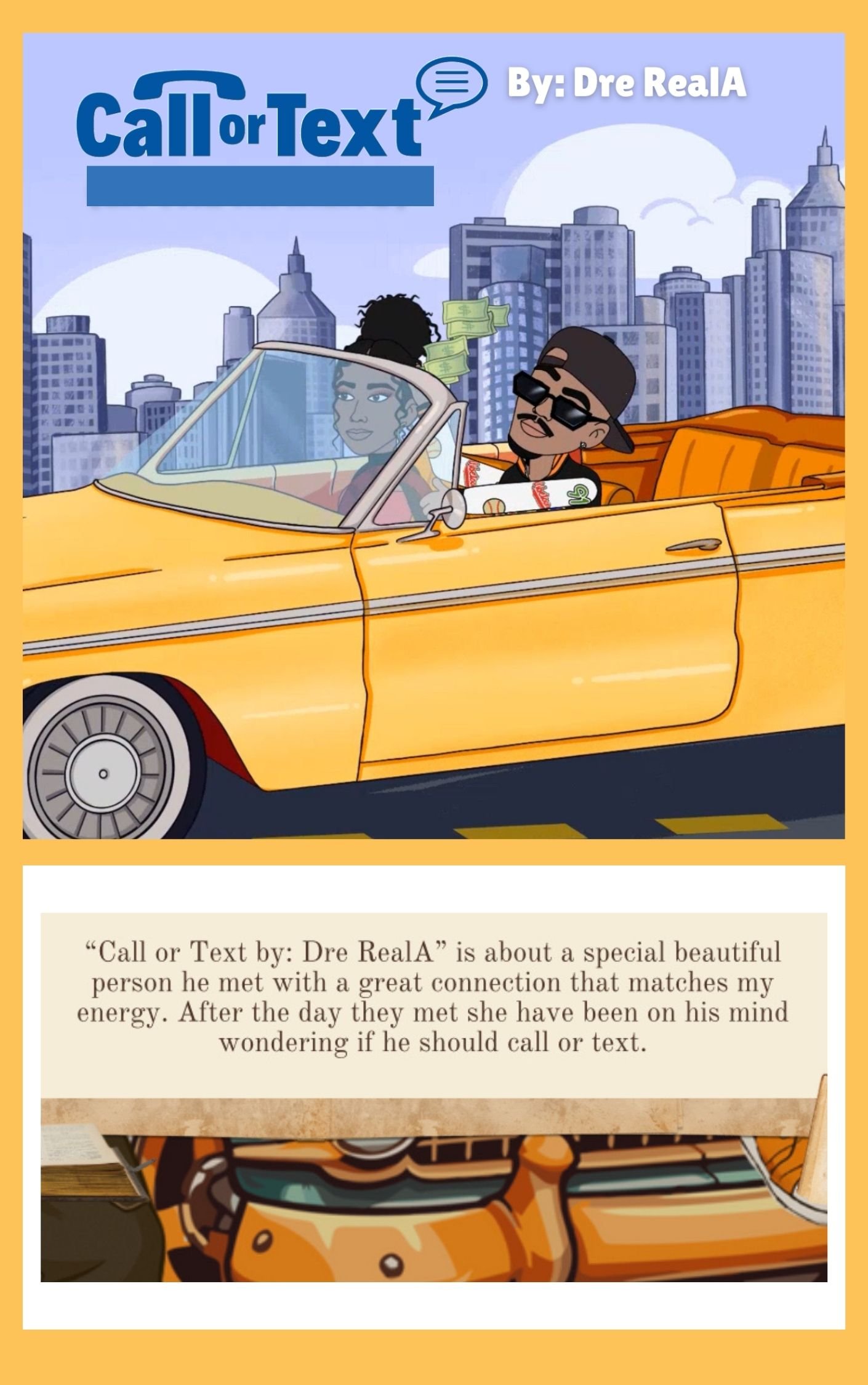 Call or Text by Dre RealA (Animation Episode, Ebook, Audible Ebook Mov ...