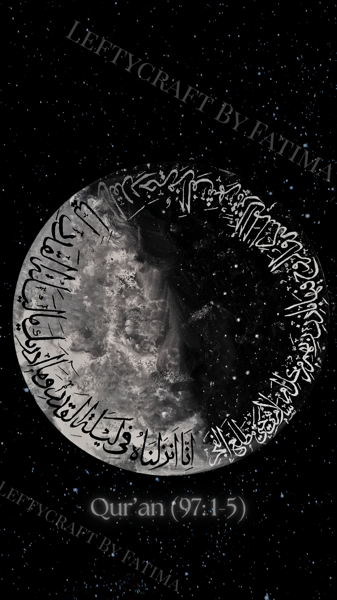 Leftycraft By Fatima - Handmade Arabic calligraphy Wallpapers (Phone)