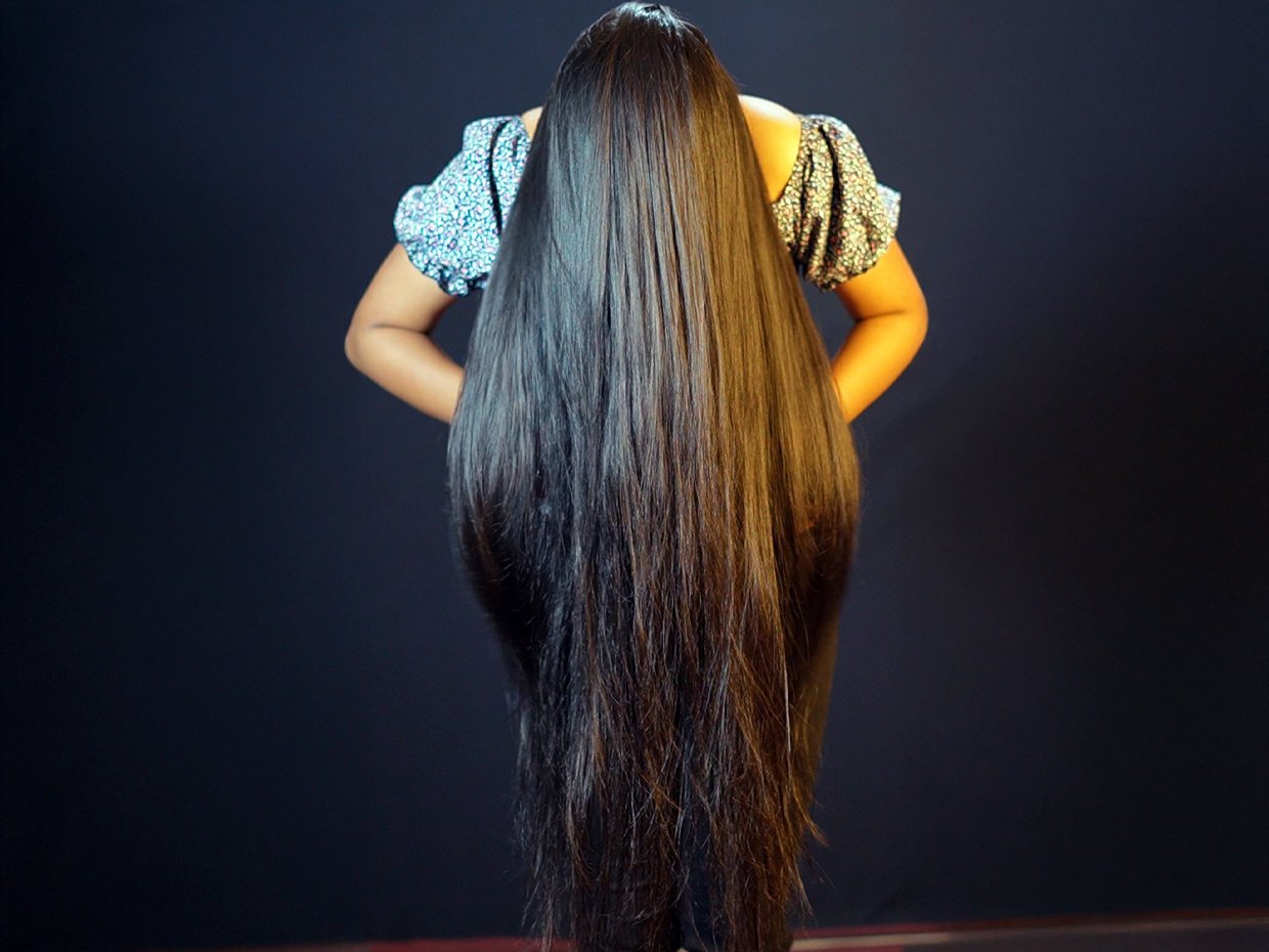 Elegant Hair Play Video: Ponytail Making and Hair Flaunting - Payhip