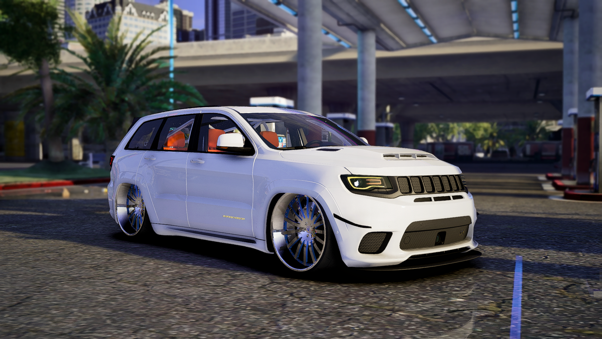 (Debadged) Custom Jeep Grand Cherokee Trackhawk with Sound Box - Payhip
