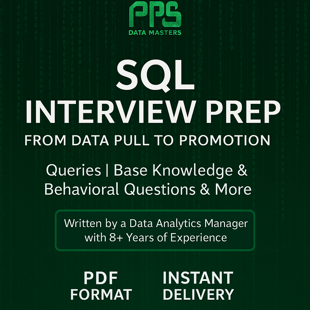 SQL Interview Prep: From Data Pull to Promotion - Payhip
