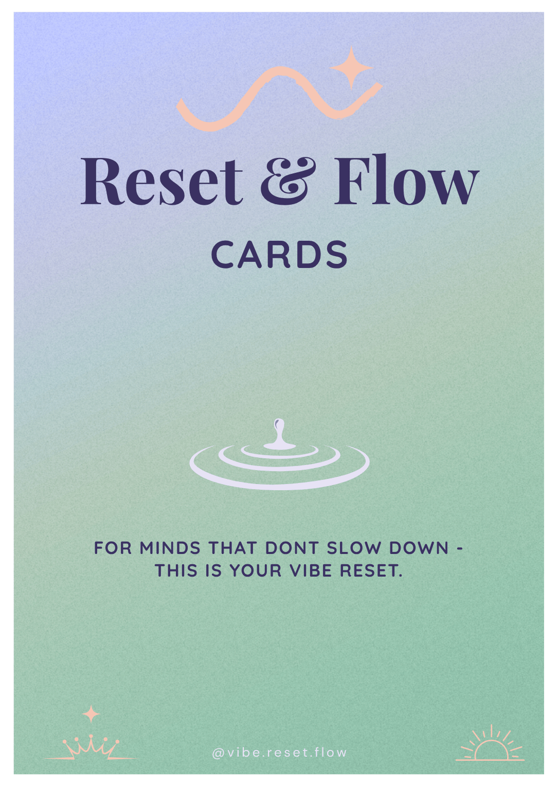 Reset & Flow Cards - For minds that don't slow down - Payhip