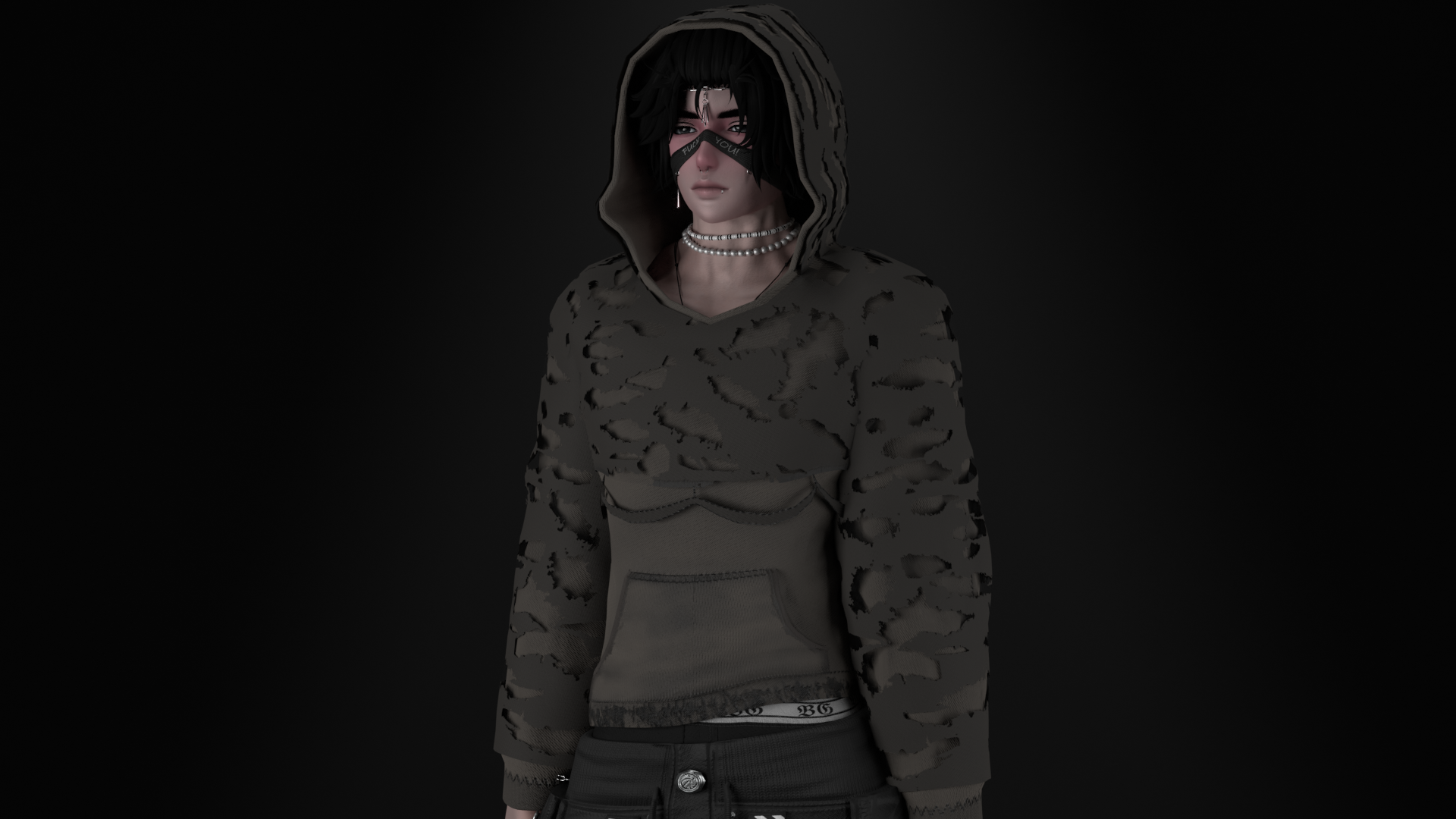 Frayed / Normal Hoodie - Payhip