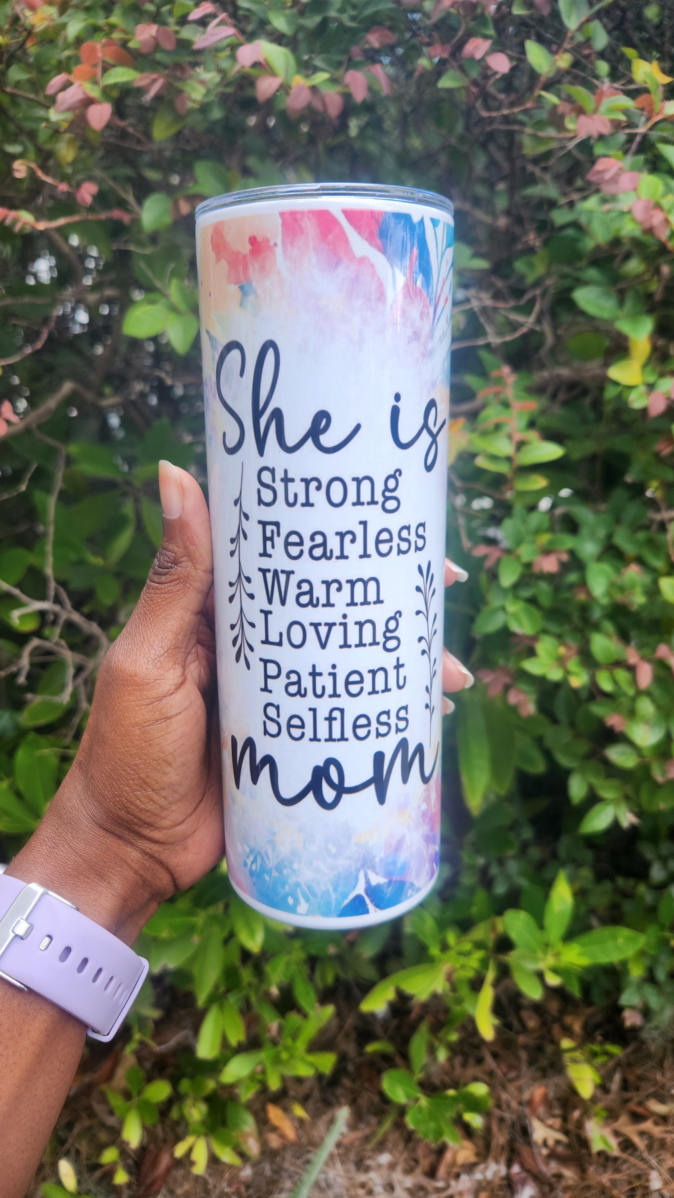 She Is...Mom 20oz Skinny Tumbler - Payhip