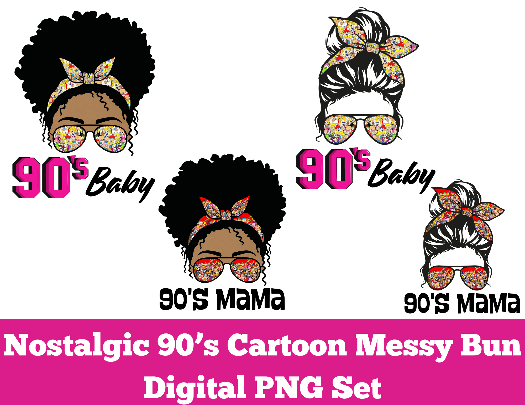 90S MESSY BUN WOMEN - Payhip