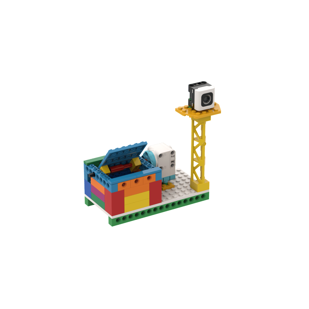Smart Bin (SPIKE Essential) Building Instruction PDF