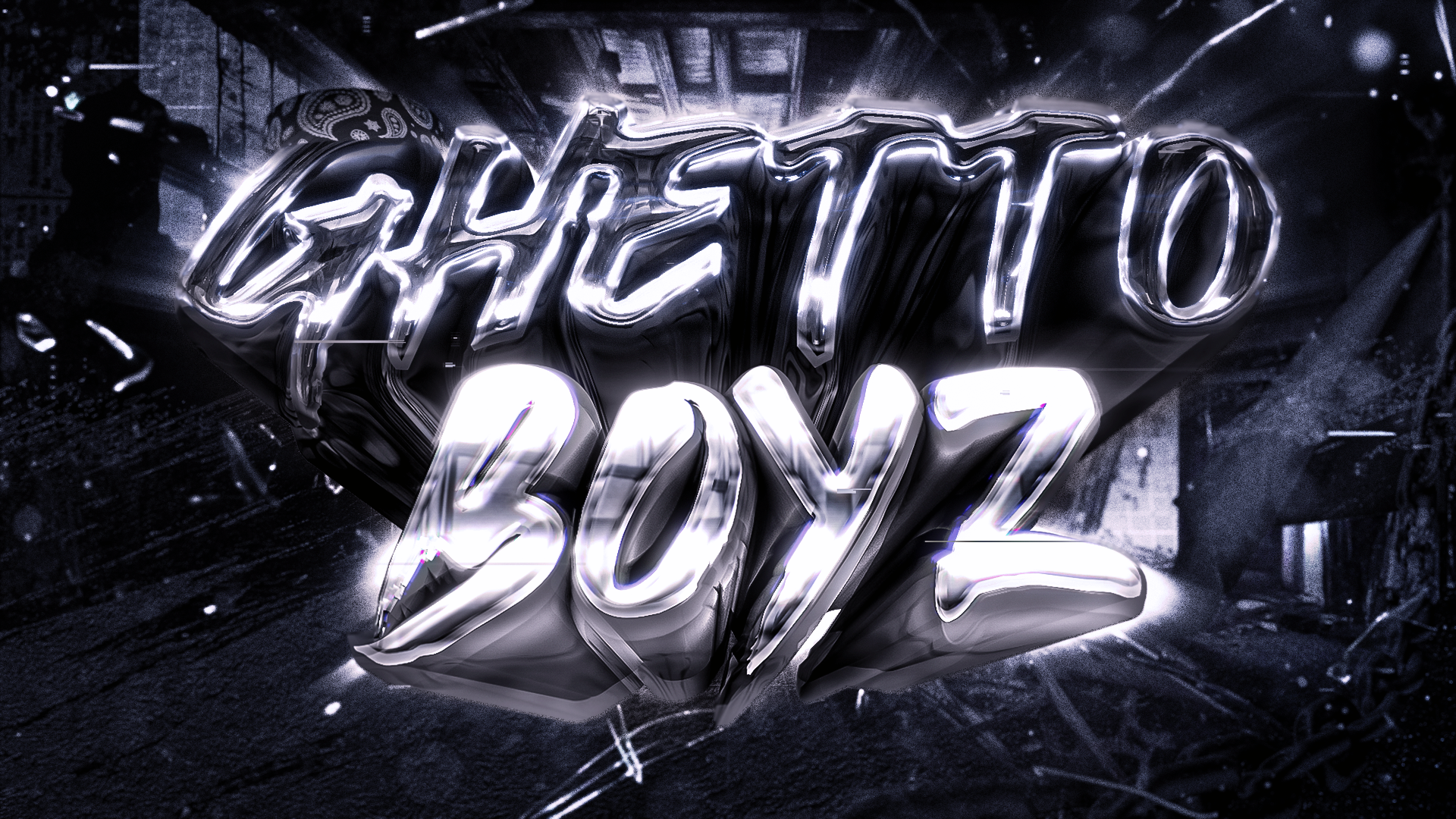 Ghetto Boyz Text Full PSD Custom CC - Payhip