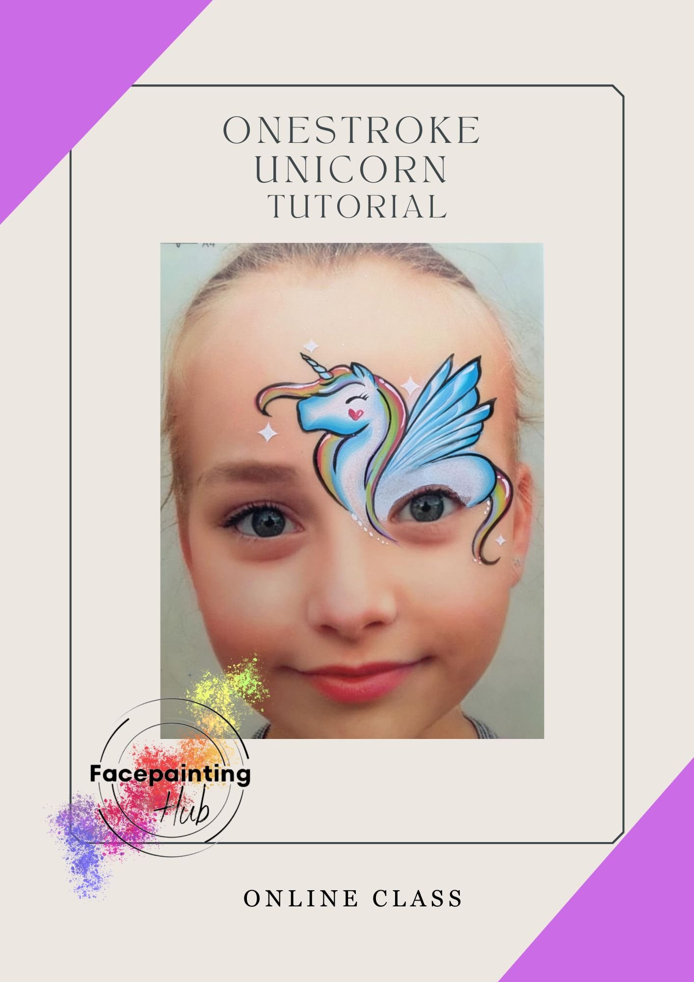 The Facepainting Hub Ltd - Facepainting Digital Downloads - Right Handed