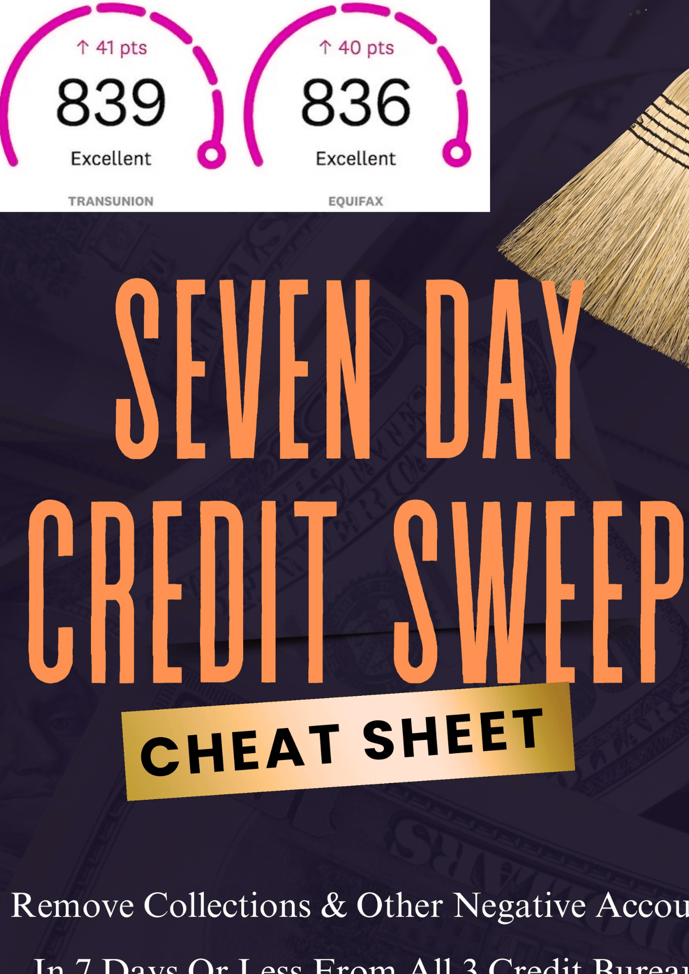 7 Day Credit Sweep (Cheat Sheet) - Payhip