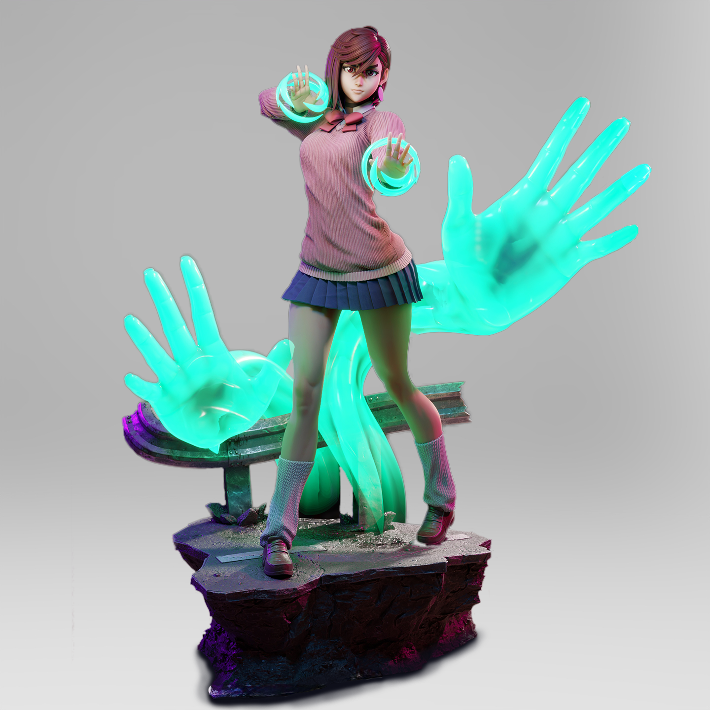 Momo Ayase - Dandadan v4, STL 3D model design printable file - Payhip