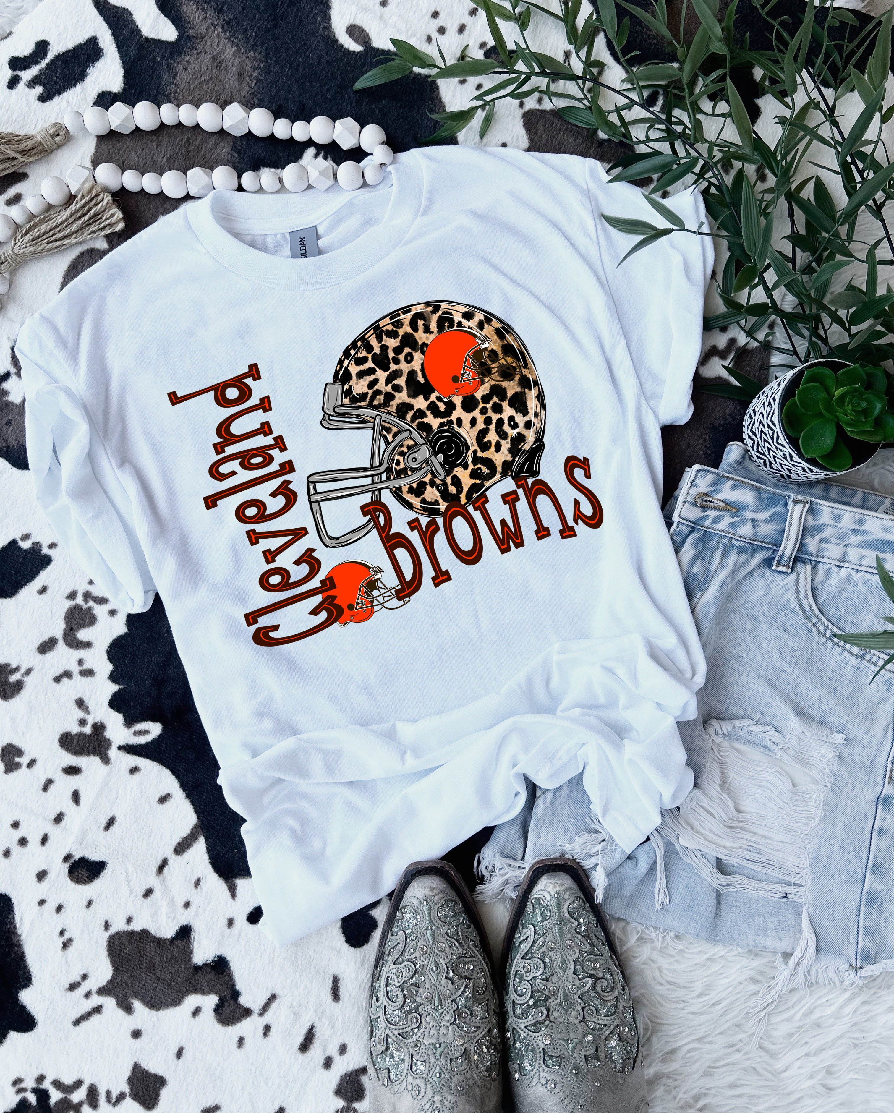 Cleveland Browns leopard helmet - Payhip