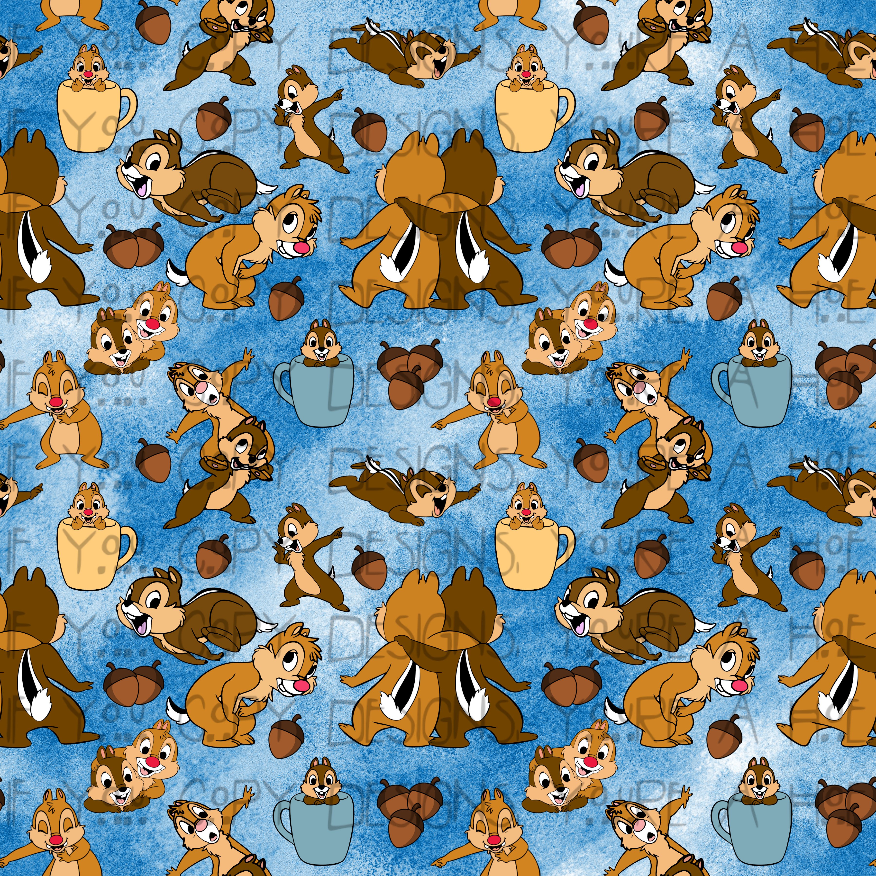 Chipmunk Brothers Seamless - Payhip