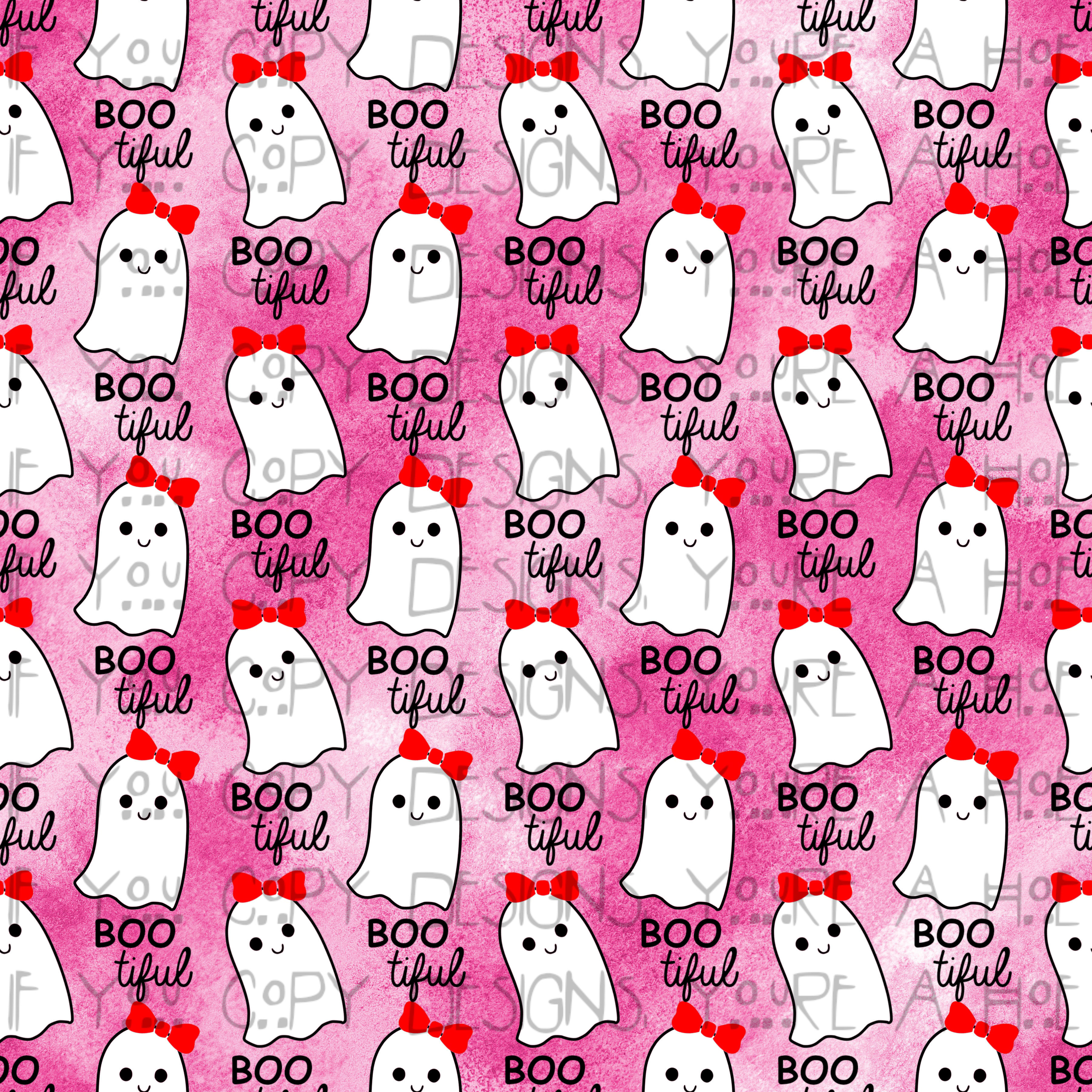 Boo Tiful Ghost Seamless - Payhip