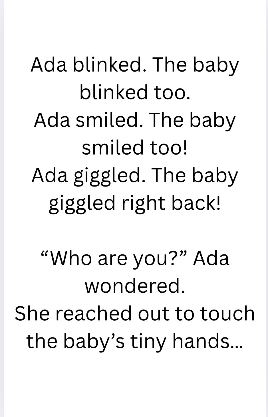 Ada and the Baby in the Mirror (The Amazing Adventures of Ada Maria ...