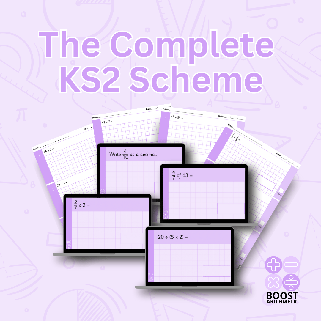KS2 Boost Arithmetic Pack