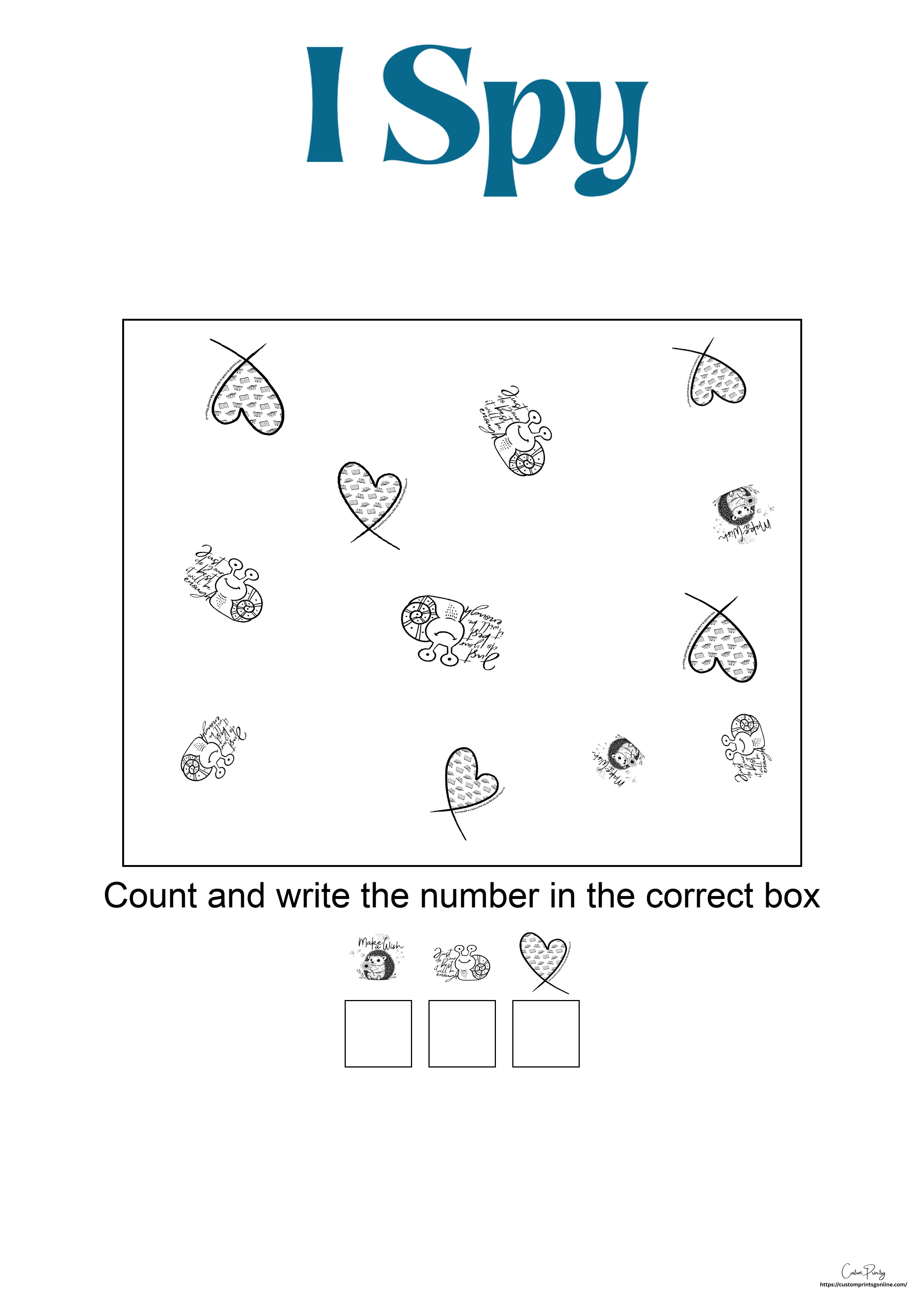 Free i-Spy Worksheet Generator is Here!