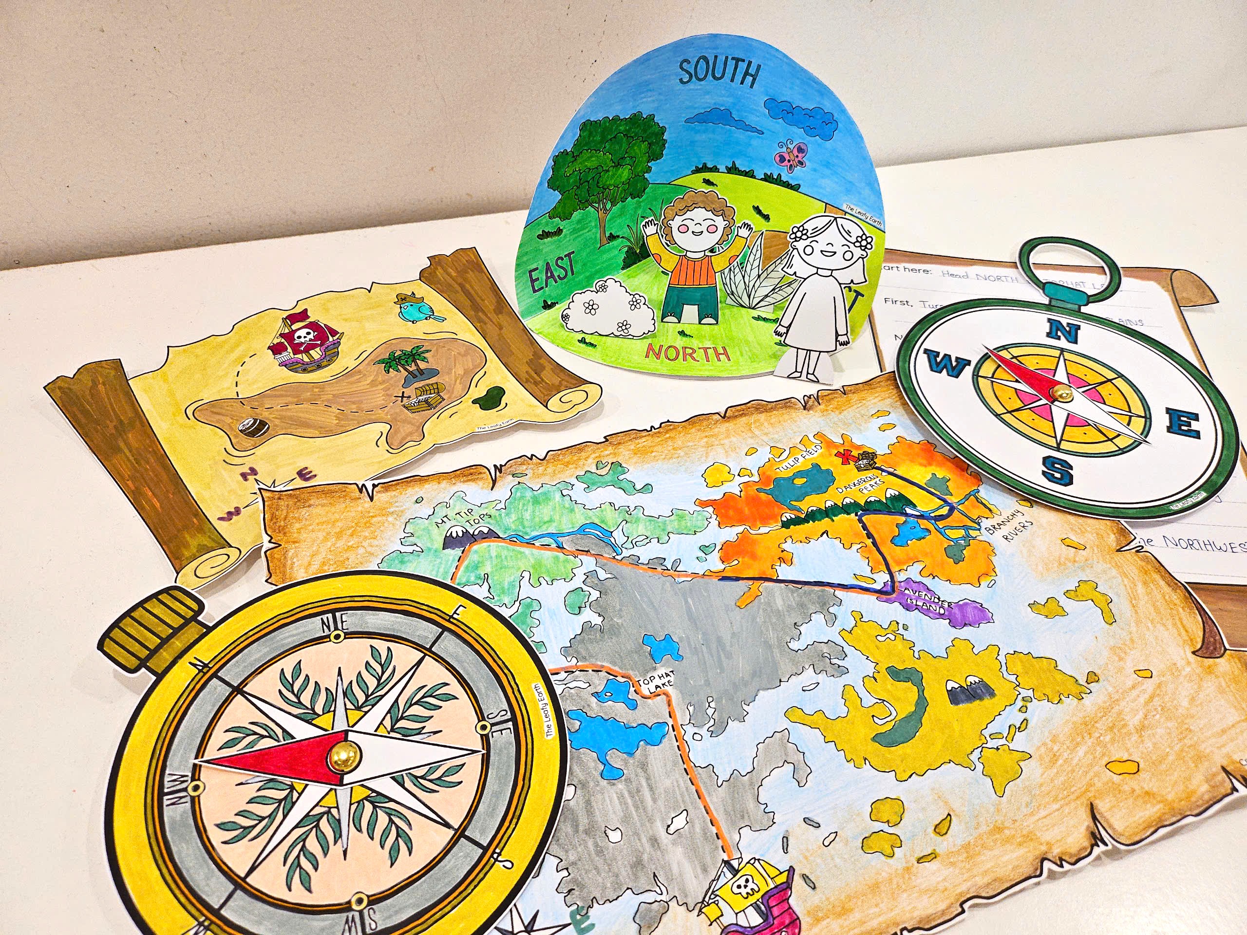 Cardinal Directions Activities - Payhip