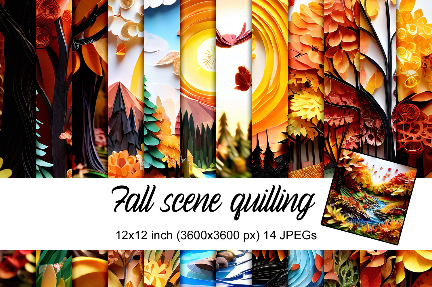 Fall Scene Quilling V1 - Payhip