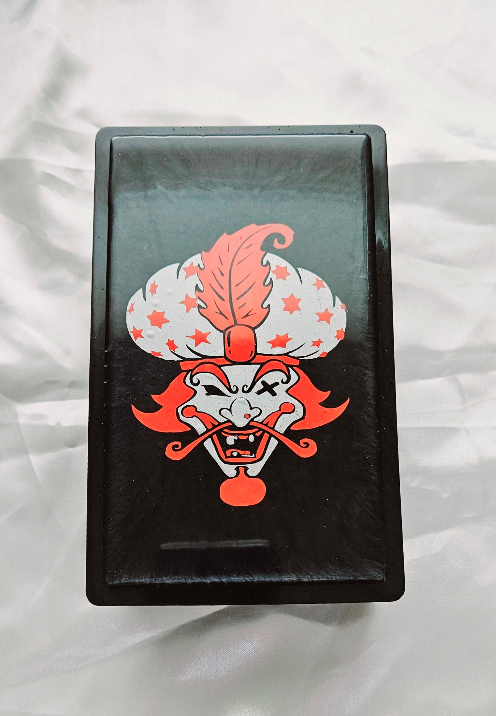 Juggalo Great Milenko Inspired Black and Red Trinket Stash Domino Box ...