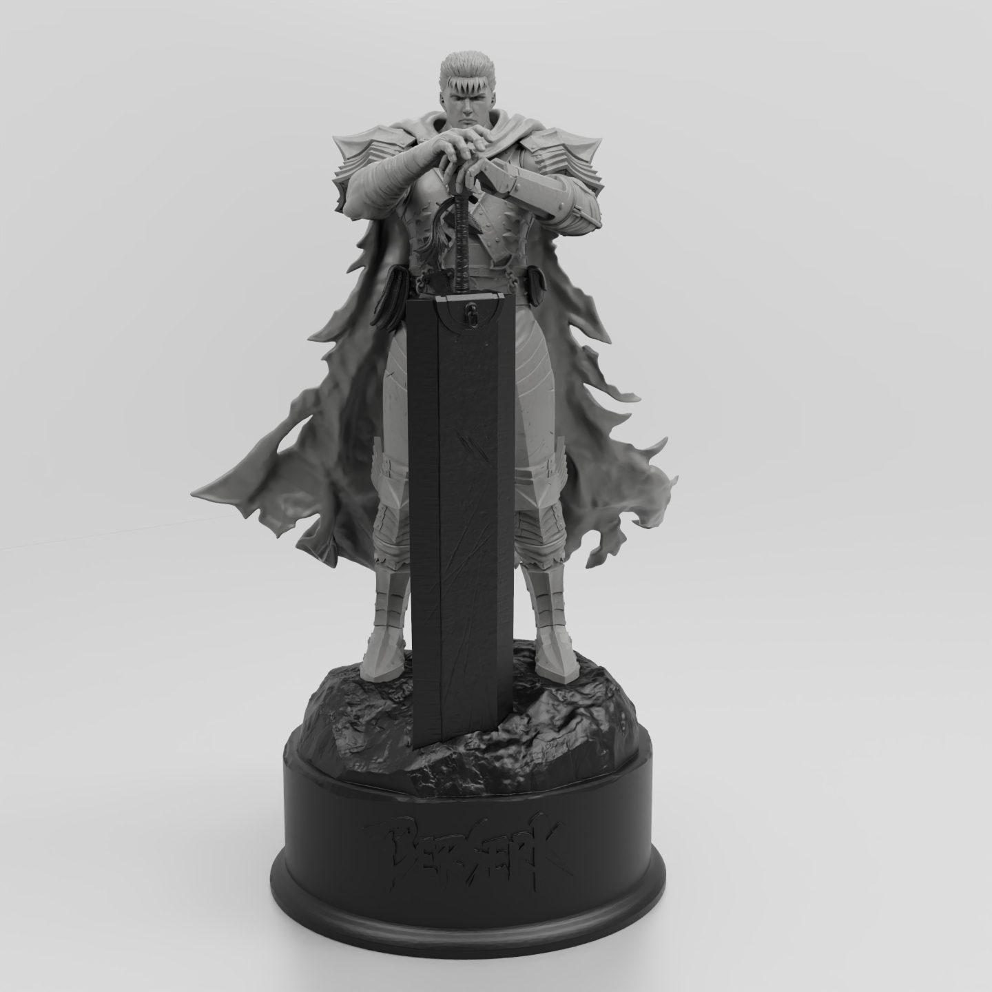 Guts - Berserk, STL 3D model design printable file - Payhip