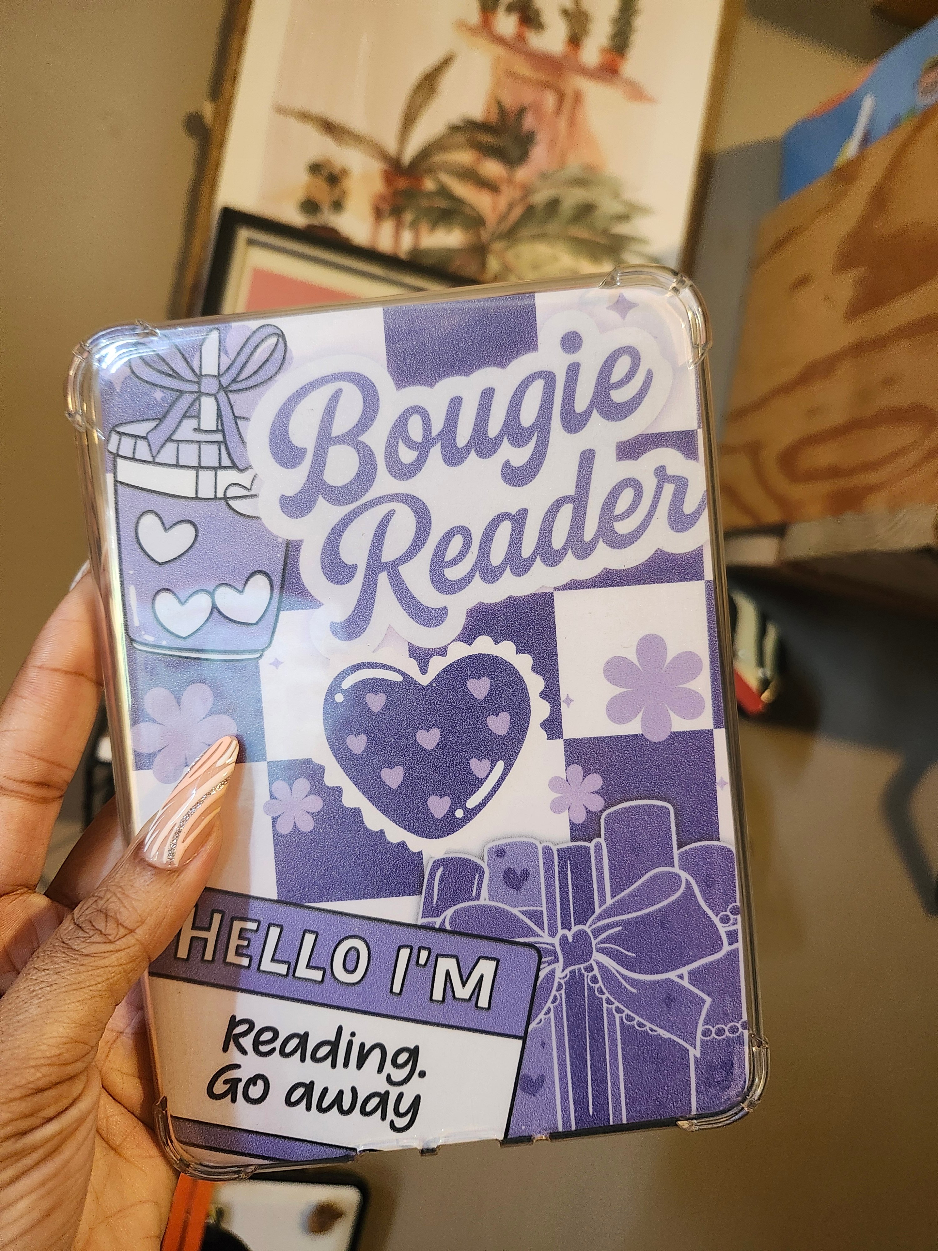 Bougie Reader Purple