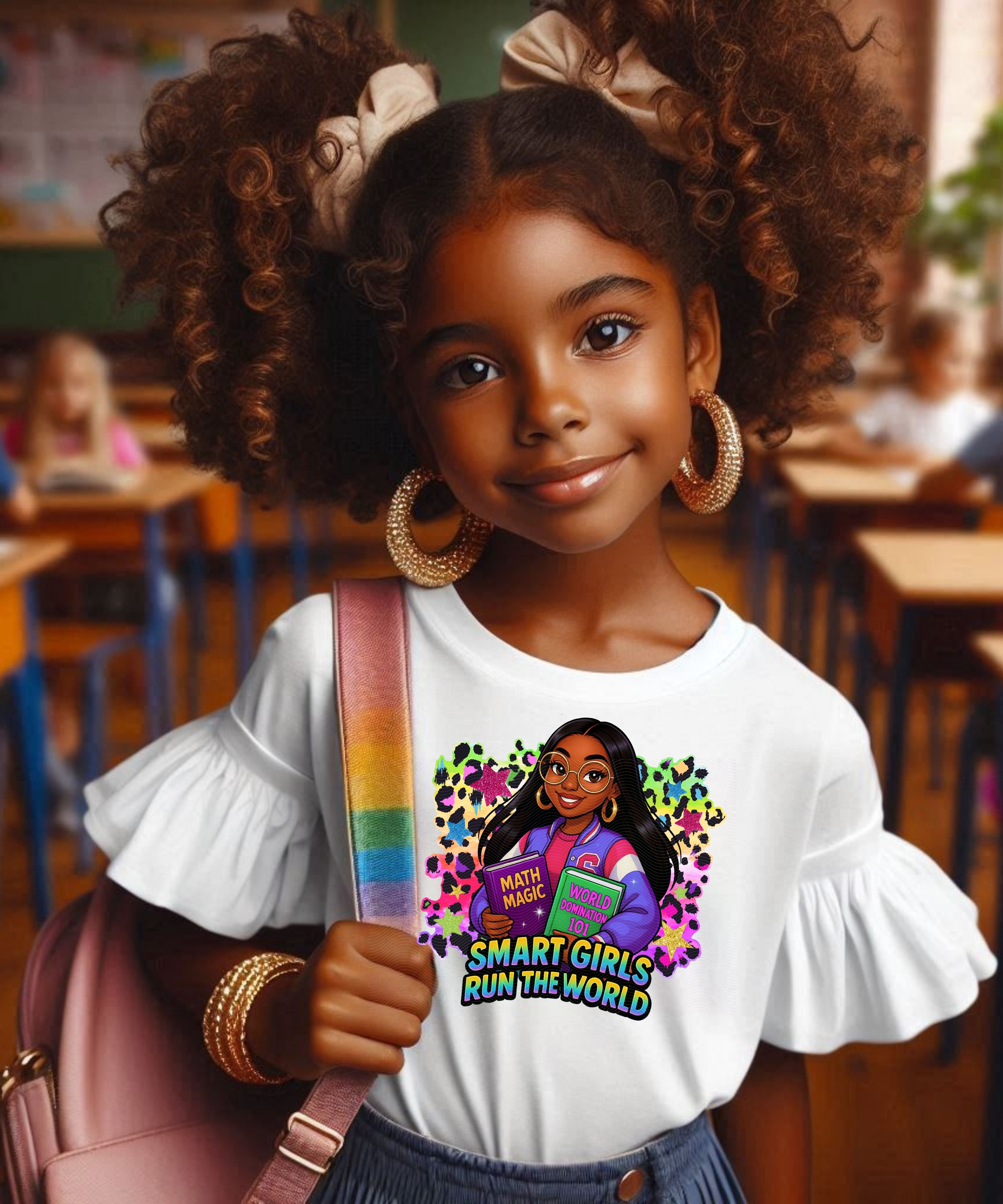 Smart Girls Run The World PNG Design - Payhip