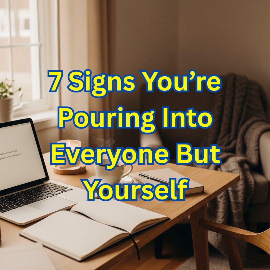 7 Signs You’re Pouring Into Everyone But Yourself And How to Reclaim ...