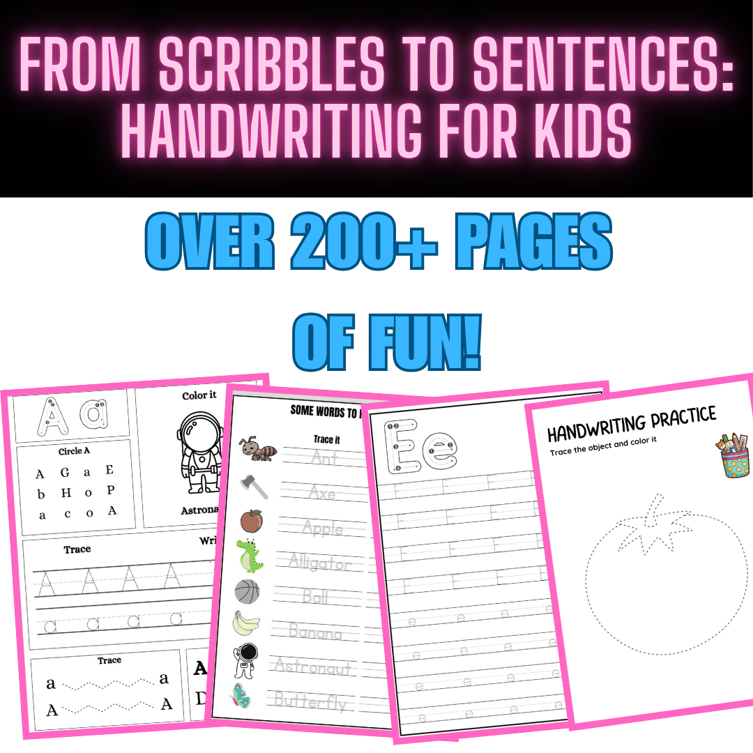 From Scribbles to Sentences: Handwriting Bundle - Payhip