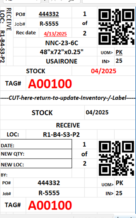 Custom Label Generator | QR Code Labels | Smart Tags - Inventory Labels ...