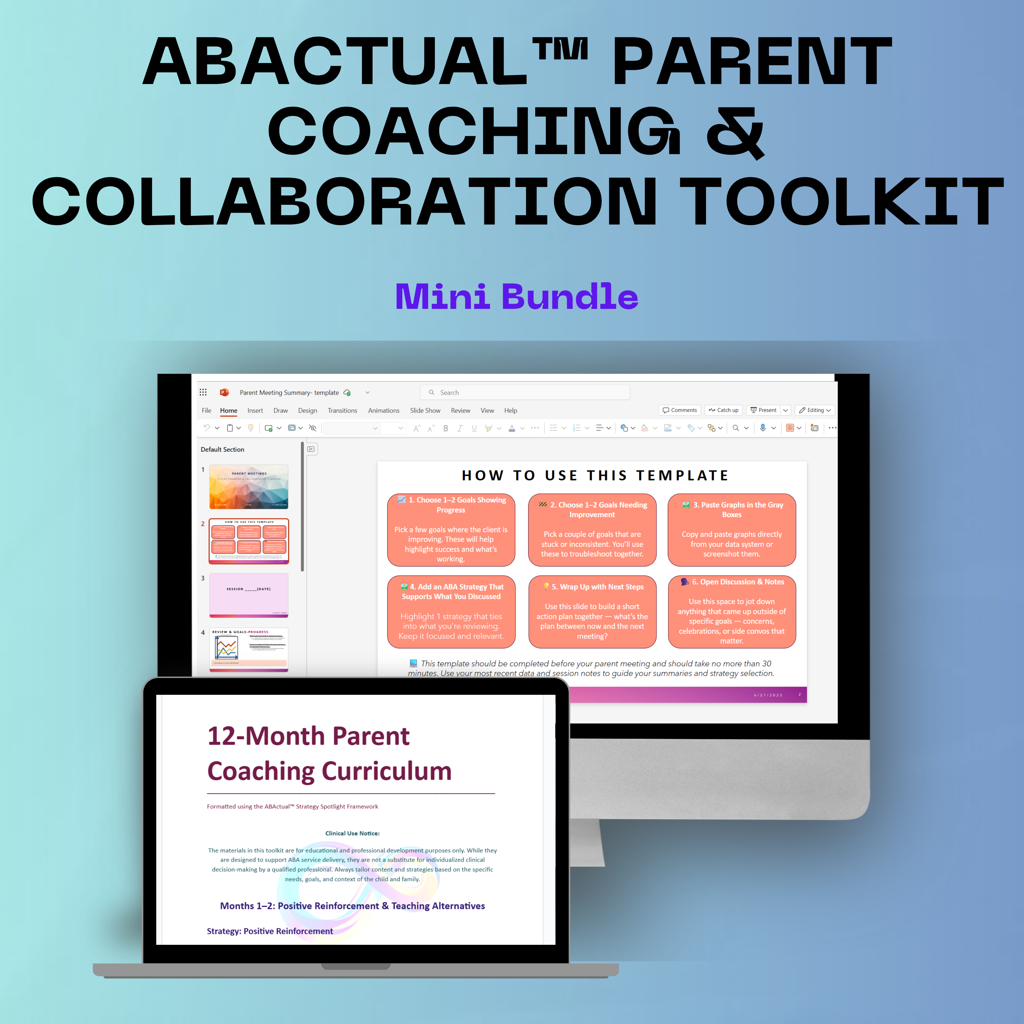 ABActual™ Mini Bundle: Parent Coaching & Collaboration Toolkit - Payhip