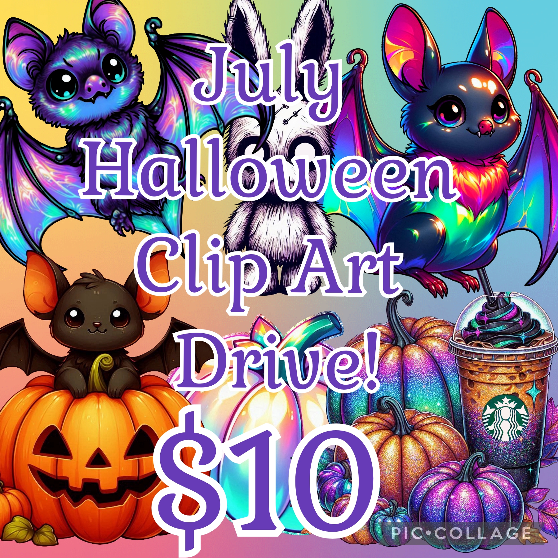 July HALLOWEEN Only Clip Art Drive! - Payhip