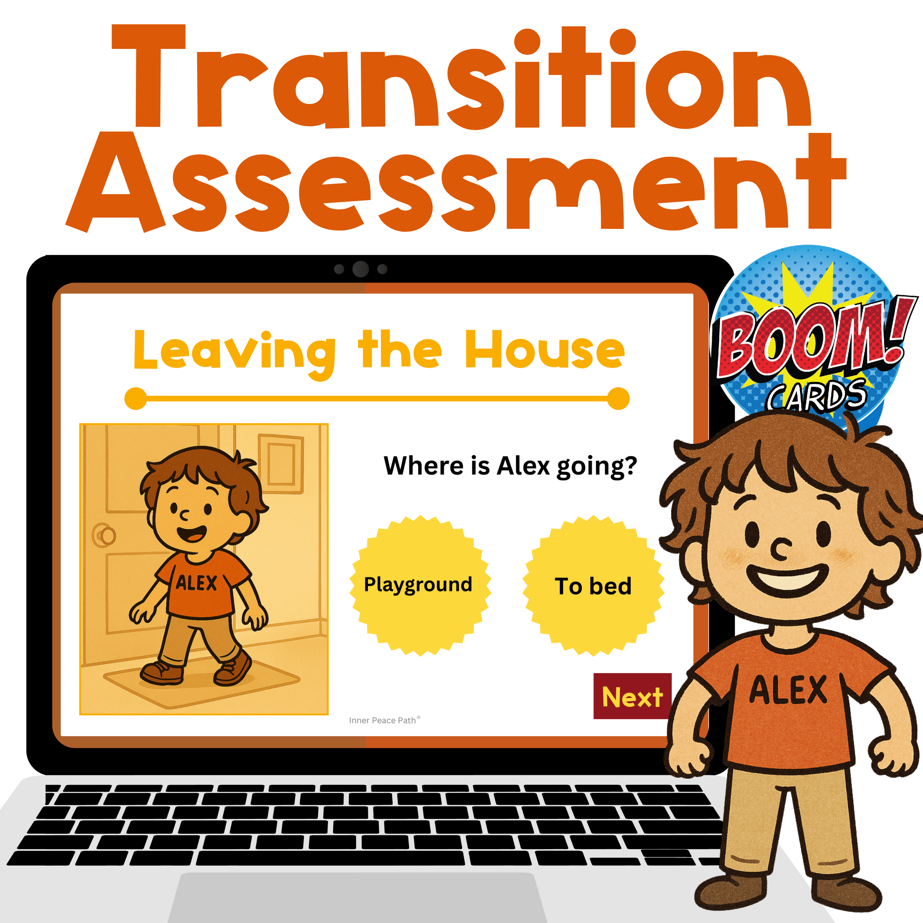 Picture Transition Assessments Low Functioning BOOM CARDS IEP Digital ...