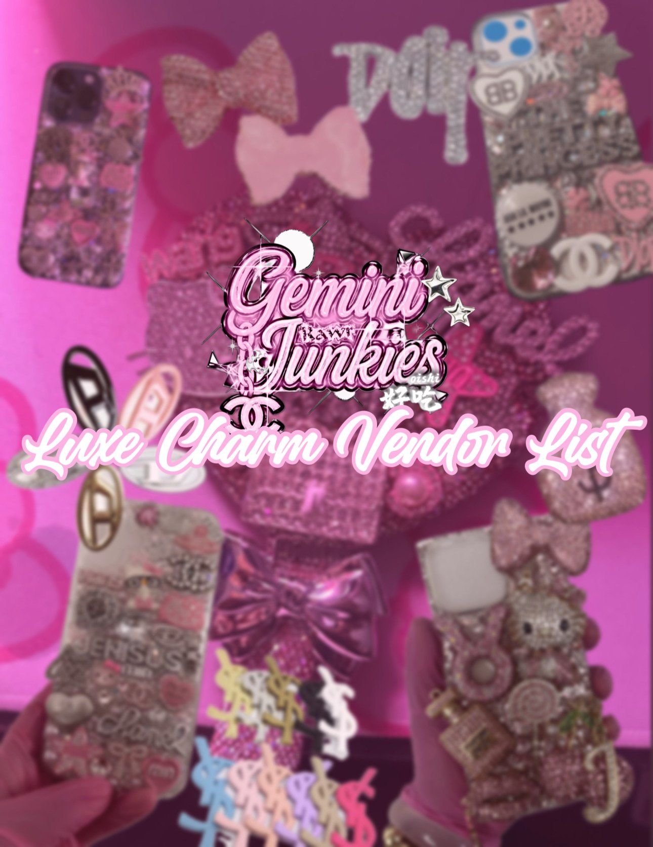 Luxe Charm Vendor List - Payhip