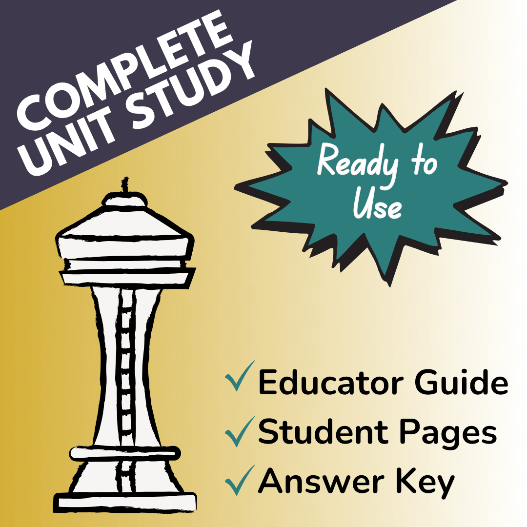 Seattle Travel Unit Study | PBL | Geography Math Culture | Digital ...