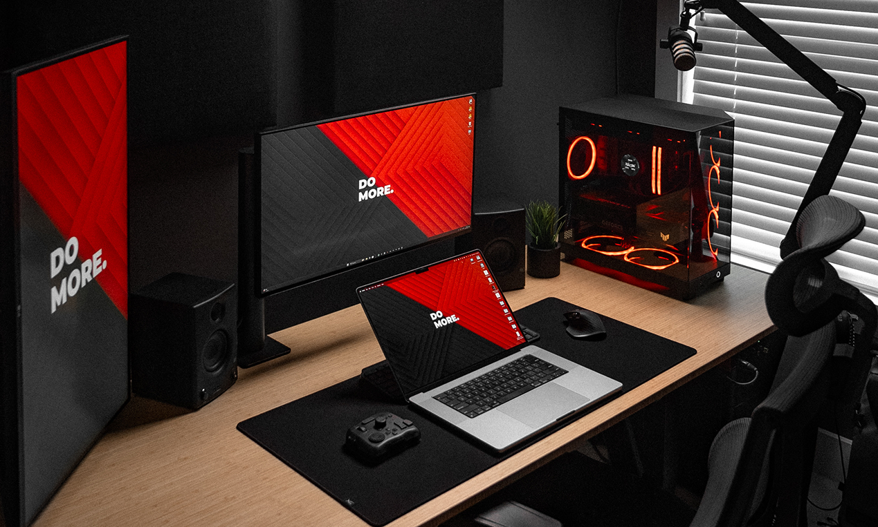 Clean Desk Setup - DO MORE - Collection