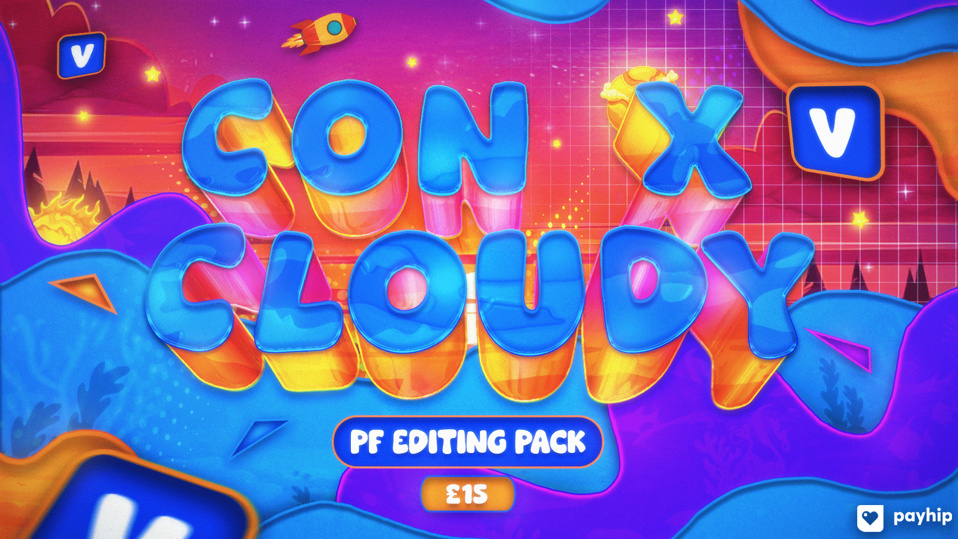 Con & Cloudy Editing Pack - Payhip