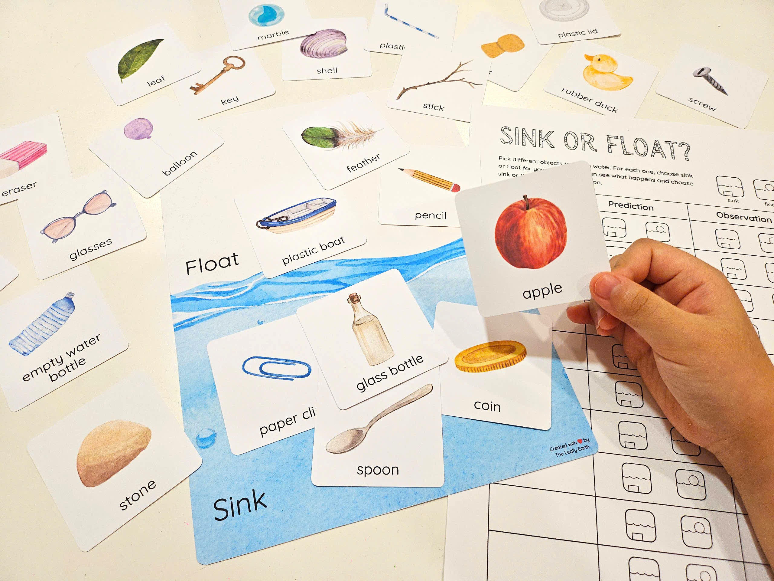 Sink or Float Sorting Game - Payhip