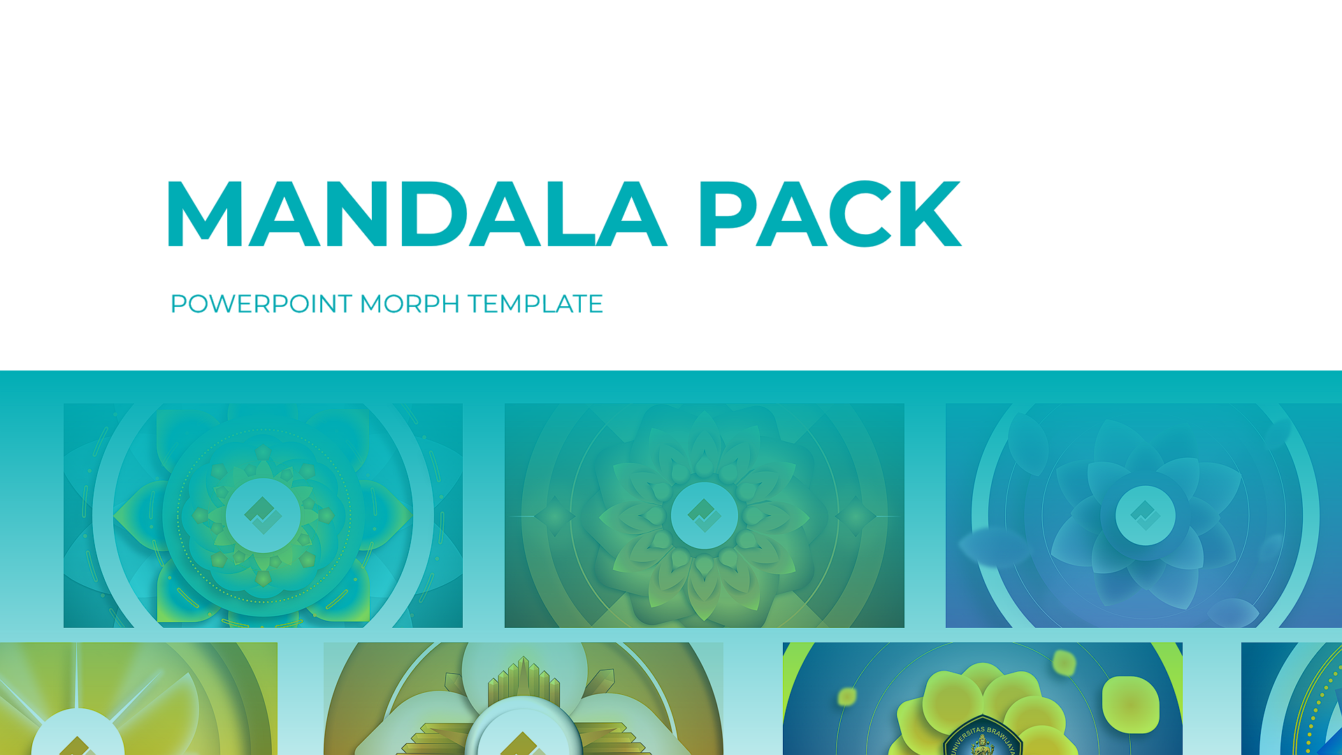 Mandala Style PowerPoint Morph Template - Payhip