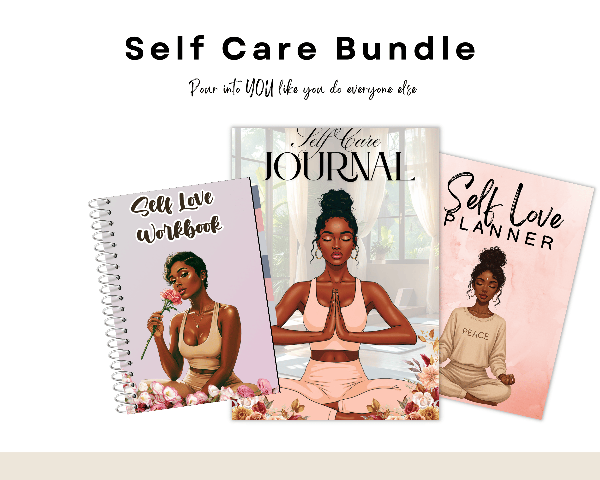 Self Care Journal and Workbook Bundle- Digital Download - Payhip