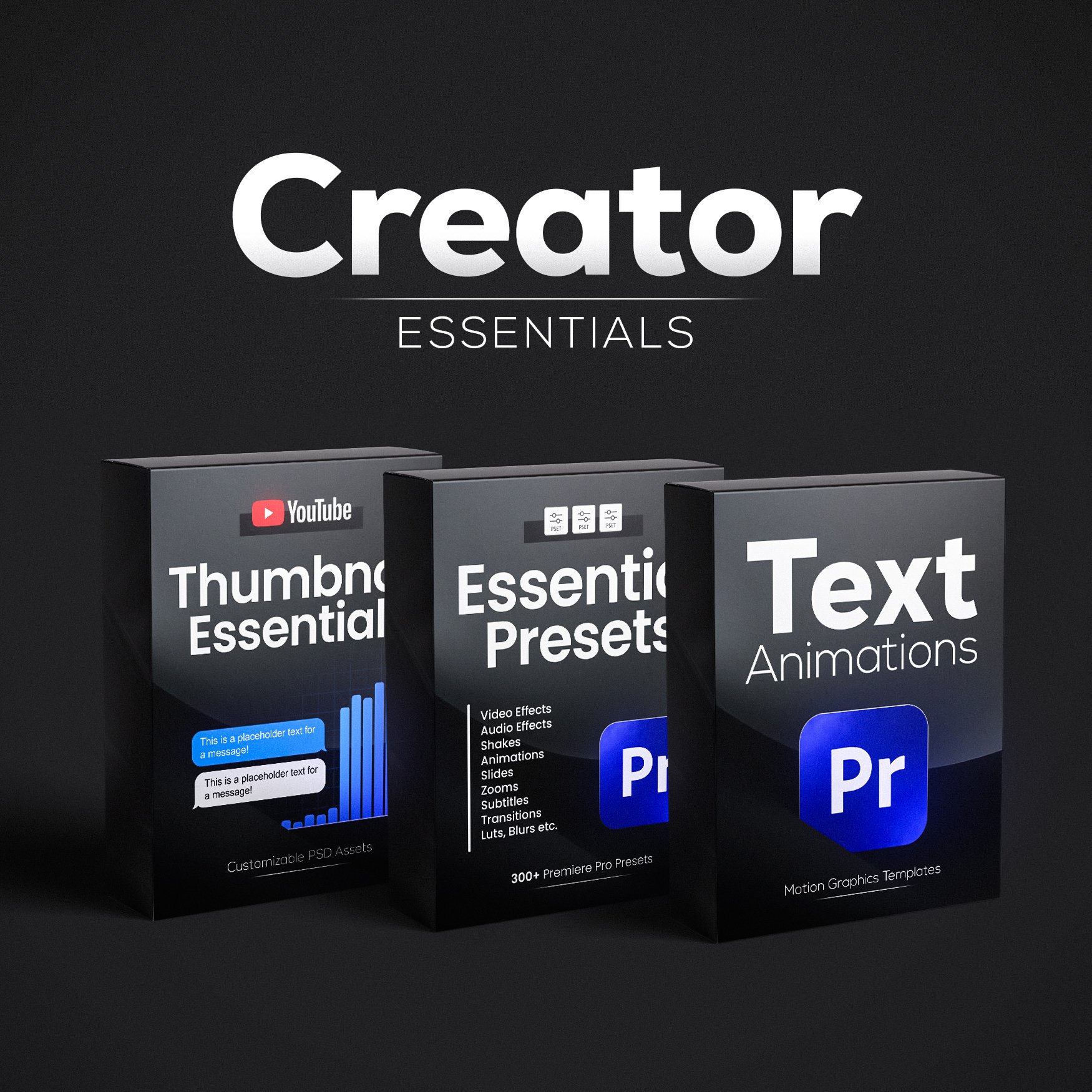 Creator Essentials (Bundle)