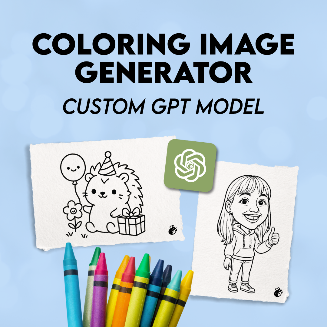 Custom AI Coloring Page Generator – Make Printable Coloring Book Images Fast | LittleMouseArts ...